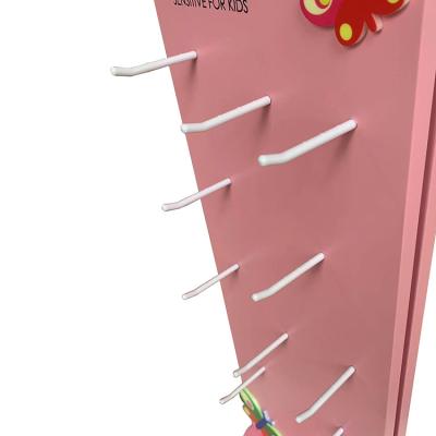 China Modern Wooden Display Stand Free Standing Turning Display Stand Tiny Tips Sensitive For Kids for sale