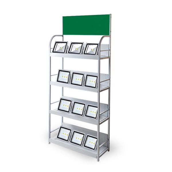 Lithium Battery Pop Pos Display Demountable JMT Battery Display Rack Metal For Battery Store
