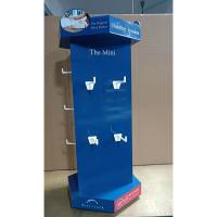 China Pegboard PVC Display Stand Double Sided Display Stand For Shops for sale
