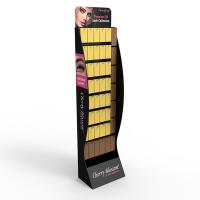 China PVC Cosmetic Eyeshadow Display Stand Pegboard Vendor Display for sale