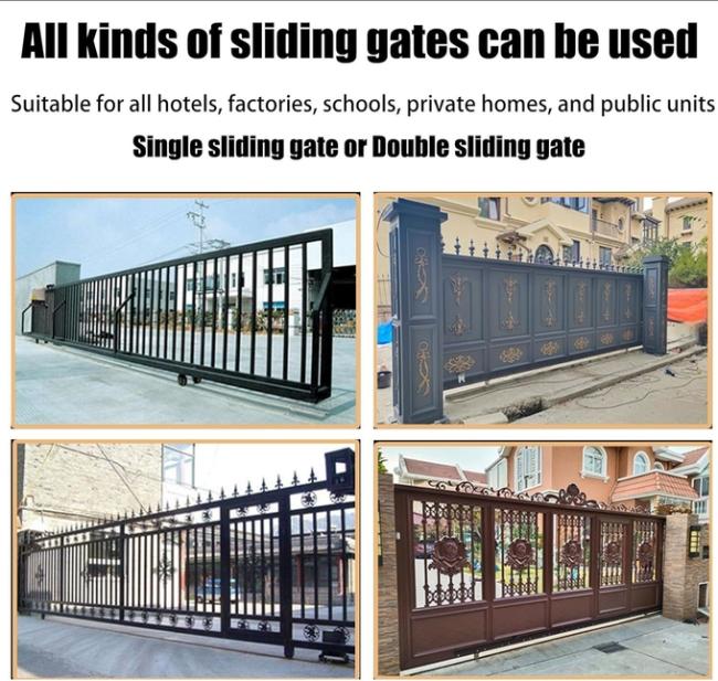 AC Sliding Door Opener Heavy-duty WiFi Controlled Sliding Door Motor For Villas 10