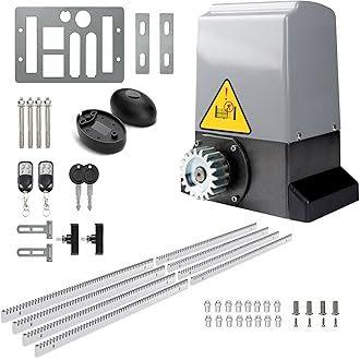 China Villa Automatic Sliding Gate Motor With 2 Remote Control Electric Rolling Driveway for sale