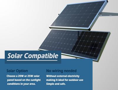 China Chain Drive Sliding Gate Opener Solar Powered WiFi Control Backup Battery for sale