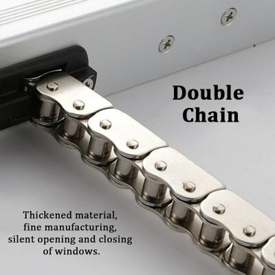 China Stroke Automatic Chain Window Opener Actuator, Smart Skylight Vent Opener for Greenhouse, Roof and Smart Home Automation for sale