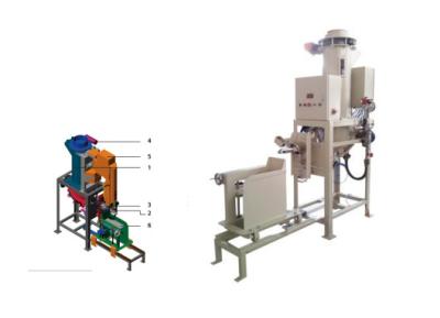 Cina Macchina imballatrice della borsa della valvola pneumatica di PVPE per polvere/granello 10-50 chilogrammi in vendita