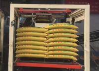 China Automatic Frame Type Automatic Palletizer Machine 600 Bags / Hour for sale