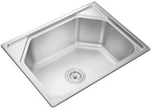 China 60*45CM plating deep bowl single kitchen sink stainless steel 201 for sale