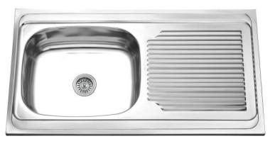 China Stainless Steel #201 Modern design kitchen sink for sale