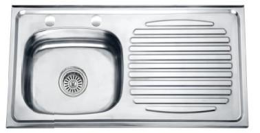 China 2020 hottest 100*50CM Kitchen Stainless Steel Sink FREGADERO for sale