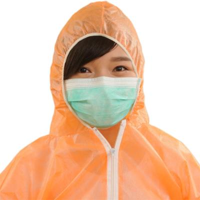 中国 フードが付いている使い捨て可能な非編まれた手術衣S-5XLおよび大人のための利得 販売のため