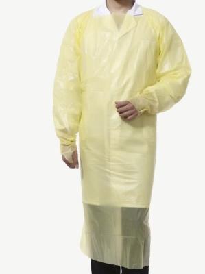 Cina Il dottore eliminabile rispettoso dell'ambiente Gown With Thumb Hooks in vendita