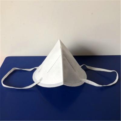 China Wegwerfmaske bequeme des Respirator-FFP2 Masken-vertikale Falten-flache des Antivirus-N95 zu verkaufen