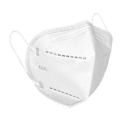 China Wegwerfmaske bequeme des Respirator-FFP2 Masken-vertikale Falten-flache des Antivirus-N95 zu verkaufen