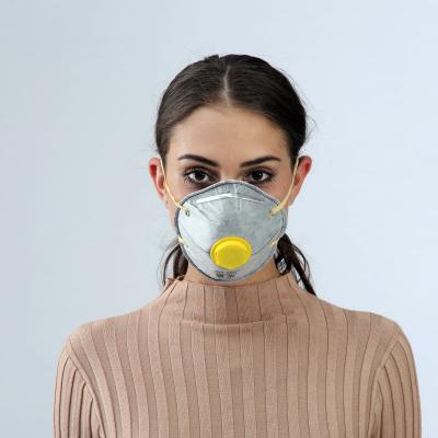 China Cup Shape Disposable Dust Mask , FFP1/ FFP2 Cup Mask With Valve for sale