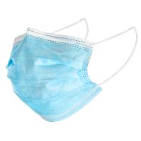 China Anti Virus Disposable Face Mask  Eco-Friendly Single Use With Elastic Earloop for sale