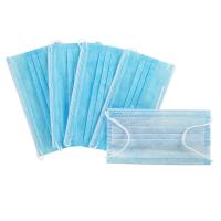 China Anti Virus Disposable Face Mask  Eco-Friendly Single Use With Elastic Earloop for sale