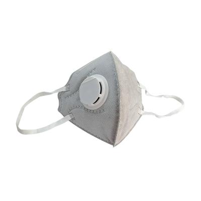 China Personal Protective Folding Ffp2 Mask  Dustproof Industrial Breathing Mask With Valve for sale