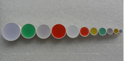 China CC CA available size round flat led display with super white,green,yellow colors for sale