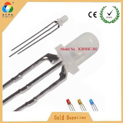 China Best selling products led lamp 3mm round led diodes with  Bi-color for sale