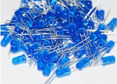 China Super bright mini led diode cheap factory price 5mm round blue diffused made in China for sale