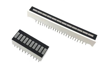 China 10 Segment LED Graphic-Bar Array Display Ultra Red 10 Bar LED Displays for measuring instruments for sale