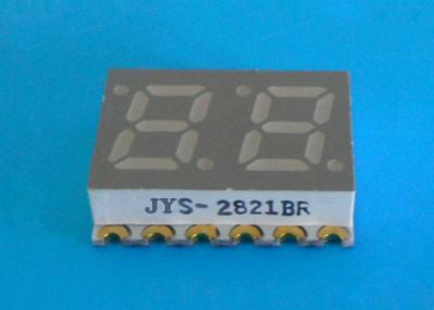 China Wholesales price 0.28 inch dual 2 digits 7 segments led numeric display JYS-2821BR for sale