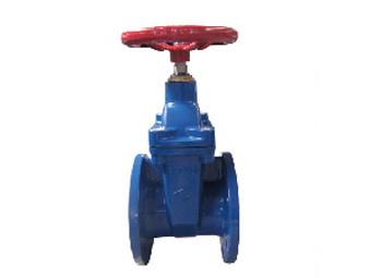 China DIN Resilient Seat Non Rising Stem Gate Valve for sale