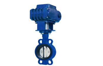 China Cast Iron Butterfly Vavle D971X-10/10Q/16/16Q Electric Drive Type Butterfly Valve for sale