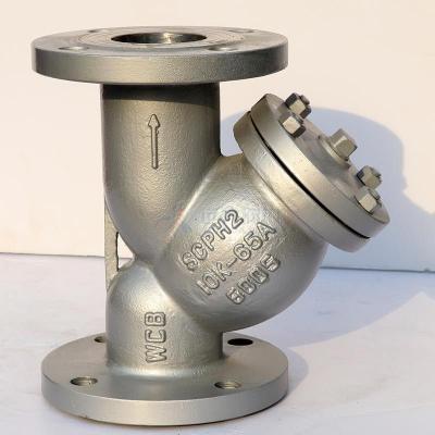 China KS 10K WCB Cast Steel Y Strainer China Top Valves Supplier for sale