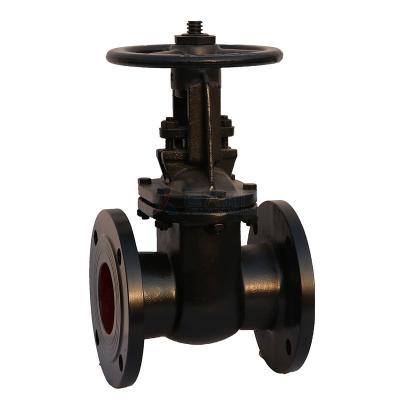 China Metal Seated Gost Russia Cast Iron Gate Valve Chinese Factory Metal Seated Gost for sale