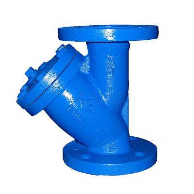 China DIN Cast Iron Strainer valve A GL41H-16 Cast Iron Valve China China Top Industrial Valves Brand for sale
