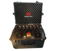 China 300W High Power Shockproof Multi Frequency Jammer For Walkier Talkier for sale