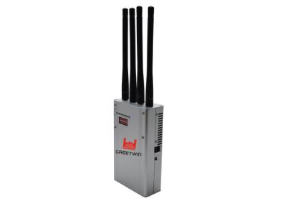 China Bloco Handheld GPS Glonass 4G do jammer do sinal de Digitas com as antenas de 2.5dBi Omni à venda