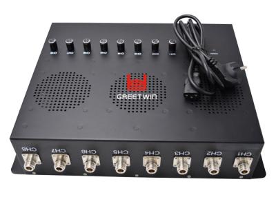 China jammer ajustável do sinal do telefone celular de 2G 3G LTE 4G, aparelho de interferência do sinal do telefone 80W à venda