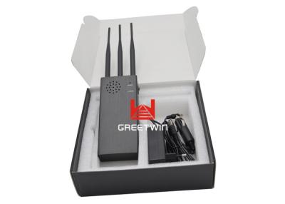 China jammer de controle remoto do sinal do carro 10W com as 3 antenas que obstruem 100m à venda
