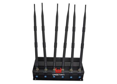 Cina Emittente di disturbo regolabile del segnale del telefono cellulare di WiFi della banda del desktop 6 per la sala riunioni in vendita