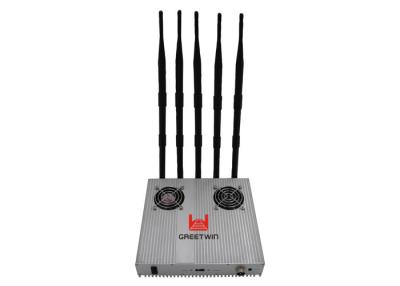 Cina 12W cinque emittente di disturbo del telefono cellulare delle antenne 2G 3G 4G/stampo segnale WiFi di GPS in vendita