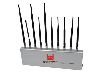 Cina stampo senza fili del segnale dell'emittente di disturbo del telefono cellulare di 3G 4G LTE Lojack con l'antenna 10 in vendita