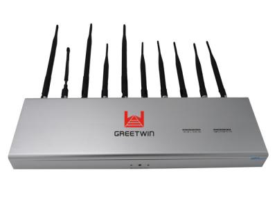 Cina stampo senza fili del segnale dell'emittente di disturbo del telefono cellulare di 3G 4G LTE Lojack con l'antenna 10 in vendita