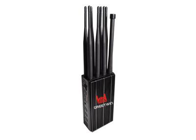 Cina Emittente di disturbo portatile del segnale del telefono cellulare di Lojack GPS WiFi 3 ore di orario di lavoro in vendita