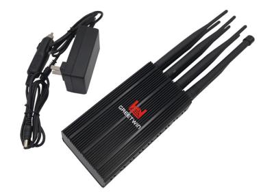 Cina Emittente di disturbo portatile del segnale del telefono cellulare di Lojack GPS WiFi 3 ore di orario di lavoro in vendita