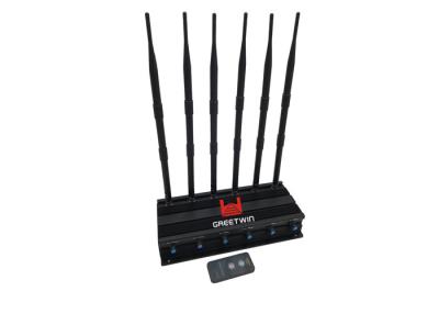 中国 6バンド リモート・コントロール4g携帯電話の妨害機/2G 3G LTE uhf VHFの妨害機 販売のため