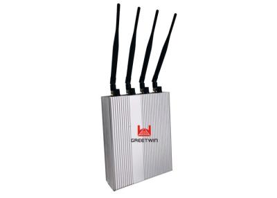 Cina 4 emittente di disturbo piena di Smartphone della banda di GSM 3G delle antenne con gamma di blocco facoltativa in vendita