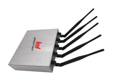 Cina stampo regolabile di 3G 4G rf, mini emittente di disturbo portatile del segnale del telefono cellulare per le scuole in vendita