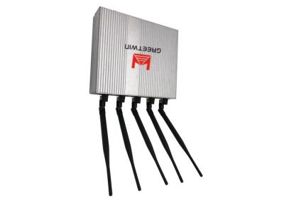 Cina stampo regolabile di 3G 4G rf, mini emittente di disturbo portatile del segnale del telefono cellulare per le scuole in vendita