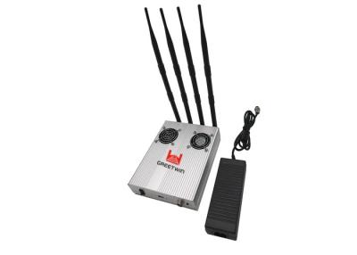 Cina Emittente di disturbo del segnale del telefono cellulare di WIFI, emittente di disturbo mobile di frequenza di rf con 4 antenne in vendita