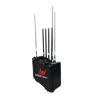 Chine Dresseur de brouilleur de 6 généralistes de bandes, brouilleur Bulit de dresseur de signal de cellules dans la batterie à vendre