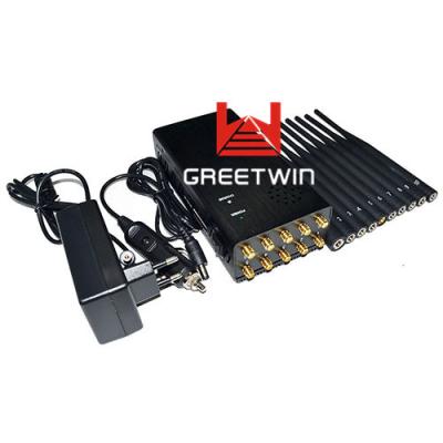 Cina Dispositivo completo 2G 3G 4G/WiFi/GPS/Lojack dello stampo del segnale del telefono cellulare delle bande 10 antenne in vendita