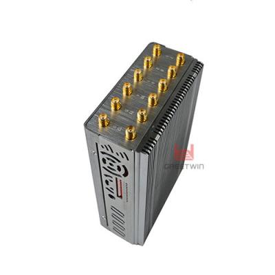 中国 12チャネルの携帯電話信号の妨害機3G/4G/WiFi 2.4G/5.8Gの冷却装置 販売のため