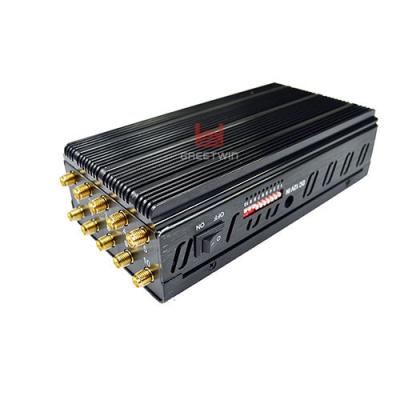 Cina L'emittente di disturbo incorporata 10 del segnale della ventola di raffreddamento incanala Lojack portatile GPS WiFi 5.8G in vendita